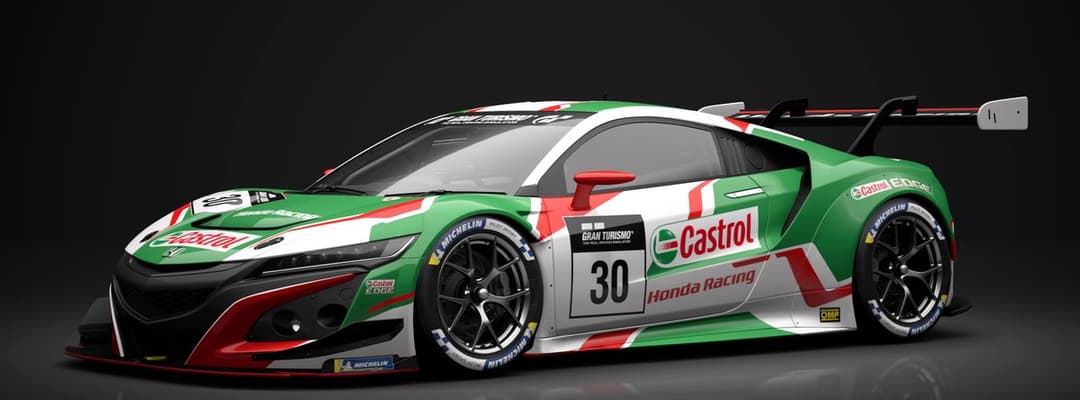 Honda NSX Gr.3 in GT7 - gtplus