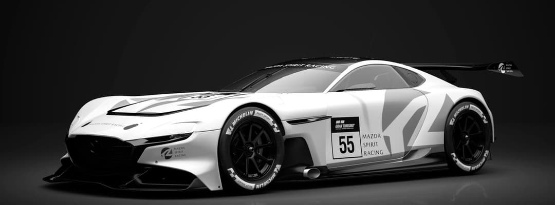 Mazda RX-VISION GT3 CONCEPT Stealth Model in GT7 - gtplus