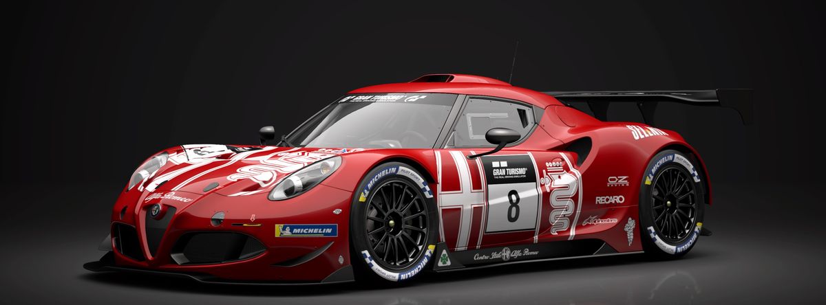 Alfa Romeo 4C Gr.3 in GT7 - gtplus