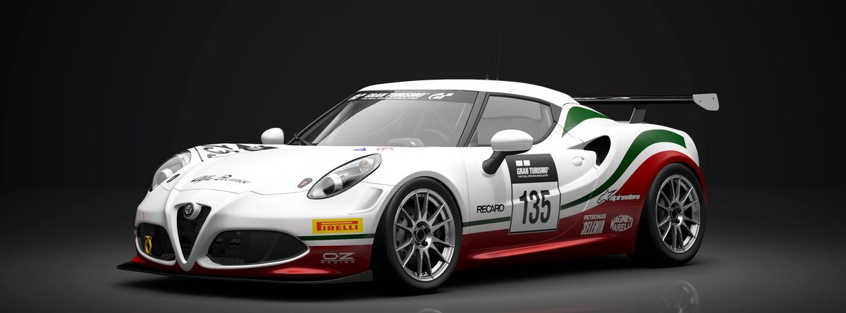 Alfa Romeo 4C Gr.4 in GT7 - gtplus