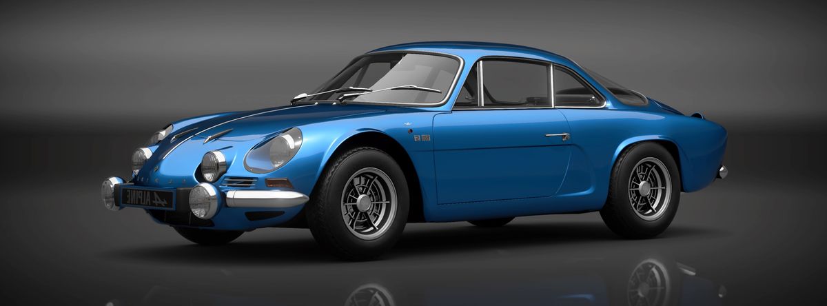 Alpine A110 '72 with engine swap SR20DET-Silvia-S15 in GT7 - gtplus