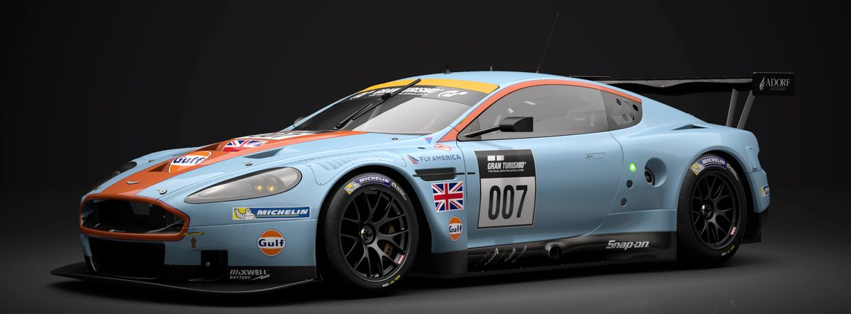 Aston Martin DBR9 GT1 '10 in GT7 - gtplus