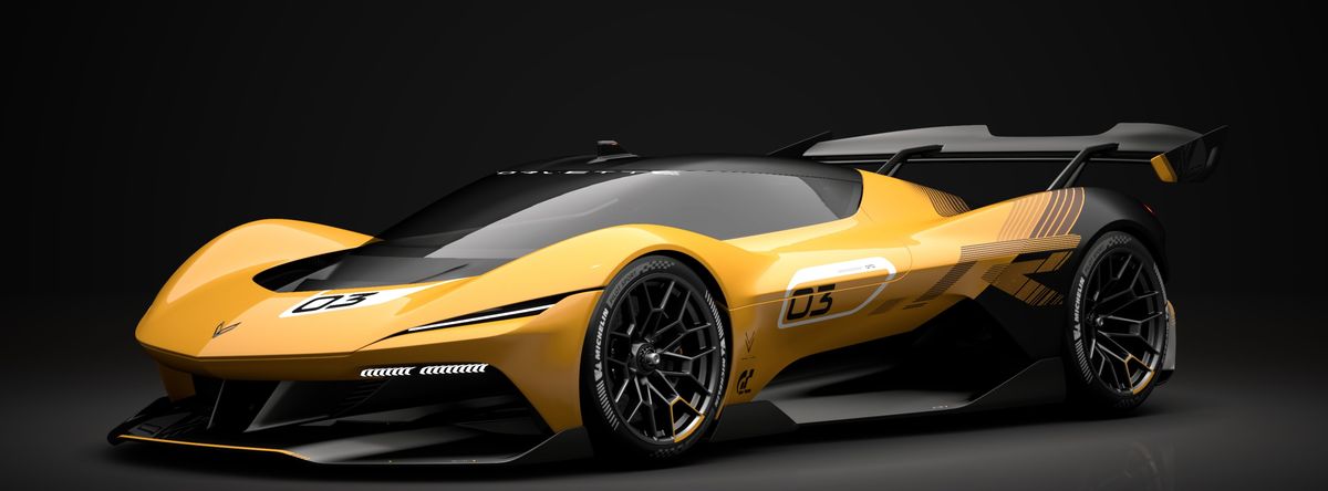 Chevrolet Corvette CX.R VGT Concept in GT7 - gtplus