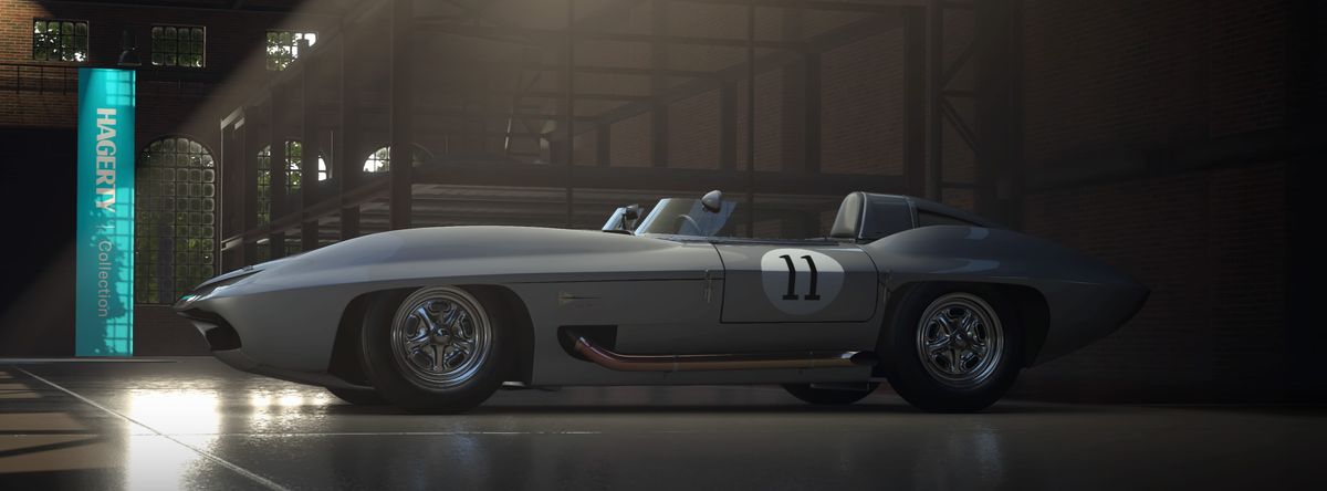 Chevrolet Corvette Stingray Racer Concept '59 in GT7 - gtplus