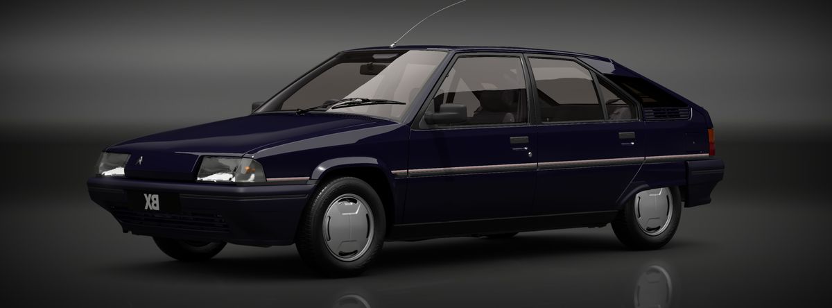 Citroën BX 19 TRS '87 in GT7 - gtplus