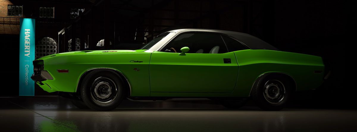Dodge Challenger R/T '70 with engine swap Demon-Challenger in GT7 - gtplus