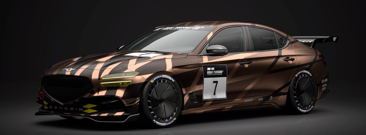 Genesis G70 GR4 in GT7 - gtplus