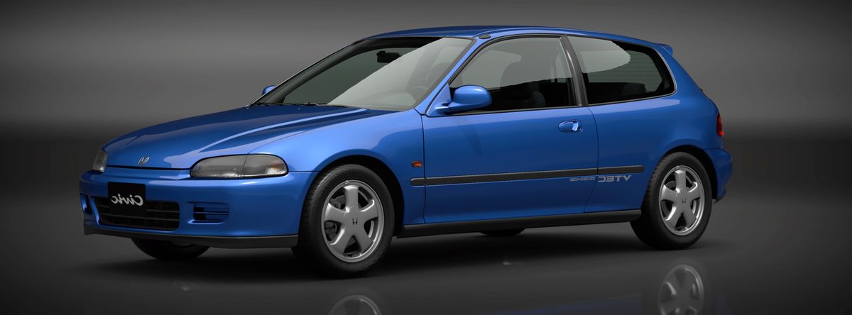 Honda Civic SiR•II (EG) '93 in GT7 - gtplus