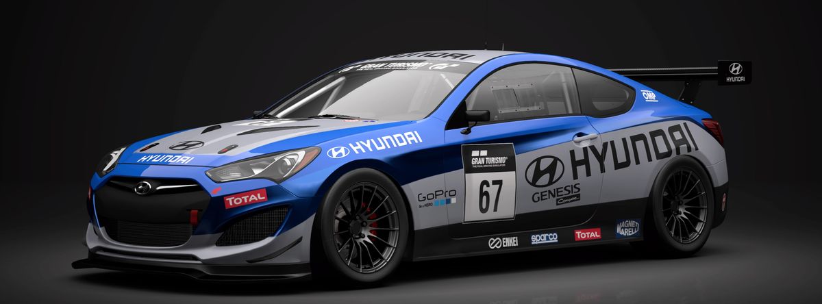 Hyundai Genesis Gr.4 in GT7 - gtplus