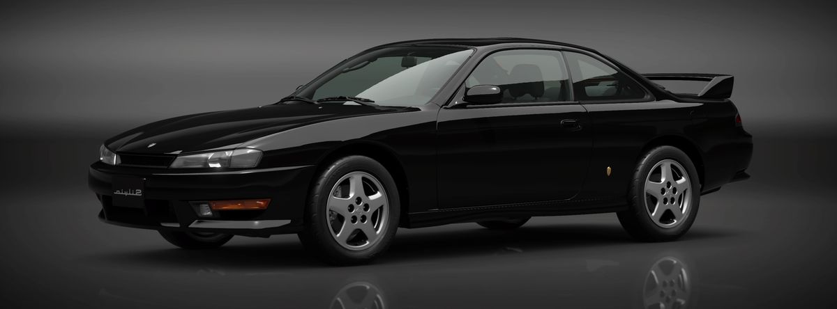 Nissan Silvia K's Aero (S14) '96 in GT7 - gtplus