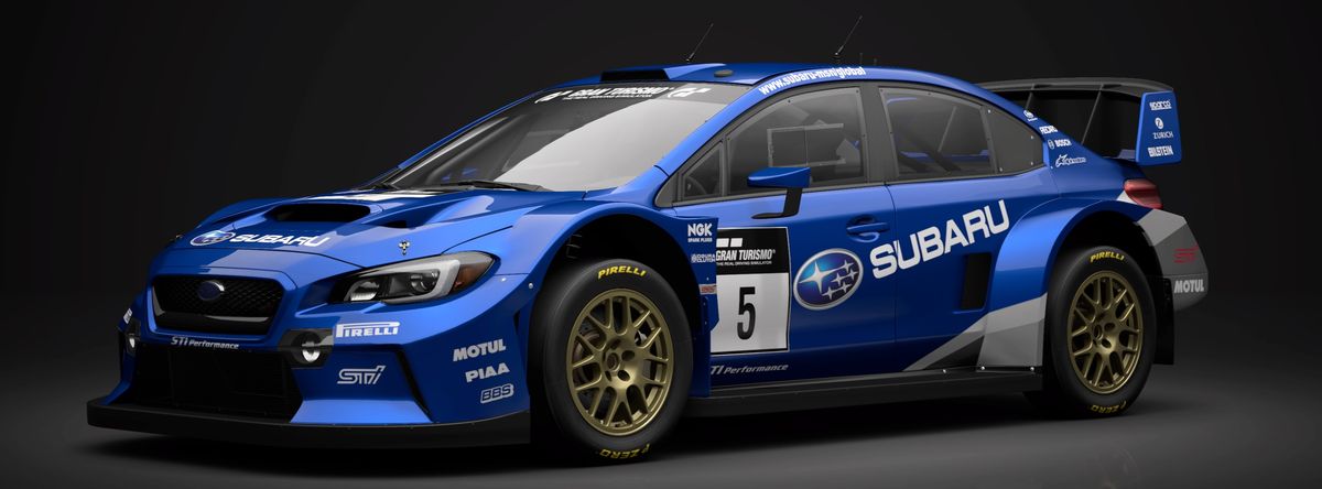 Subaru WRX Gr.B Rally Car in GT7 - gtplus