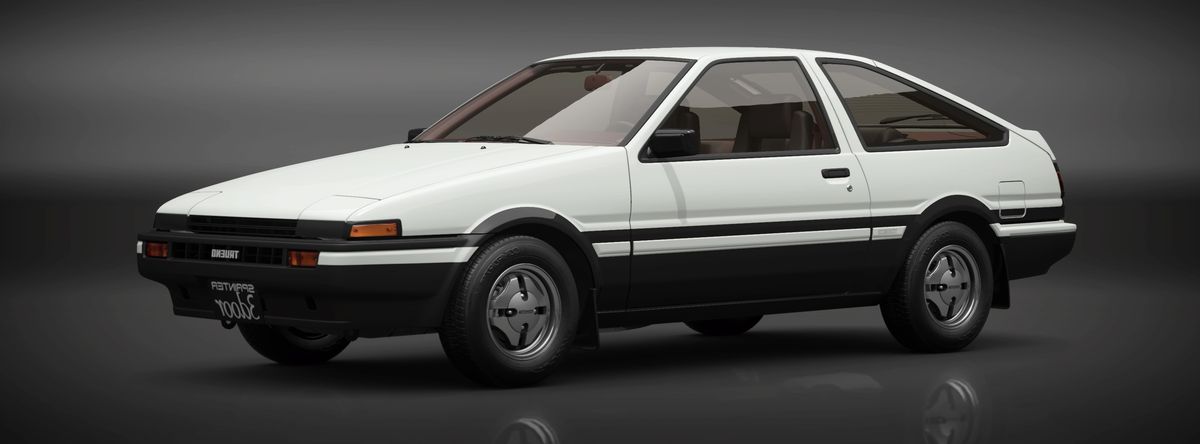 Toyota Corolla Levin 1600GT APEX (AE86) '83 in GT7 - gtplus